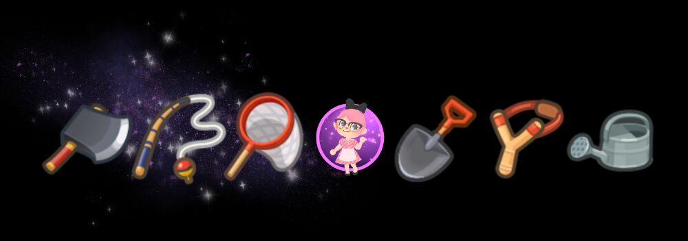List of Animal Crossing New Horizons Tools by Item ID - Pange Plays